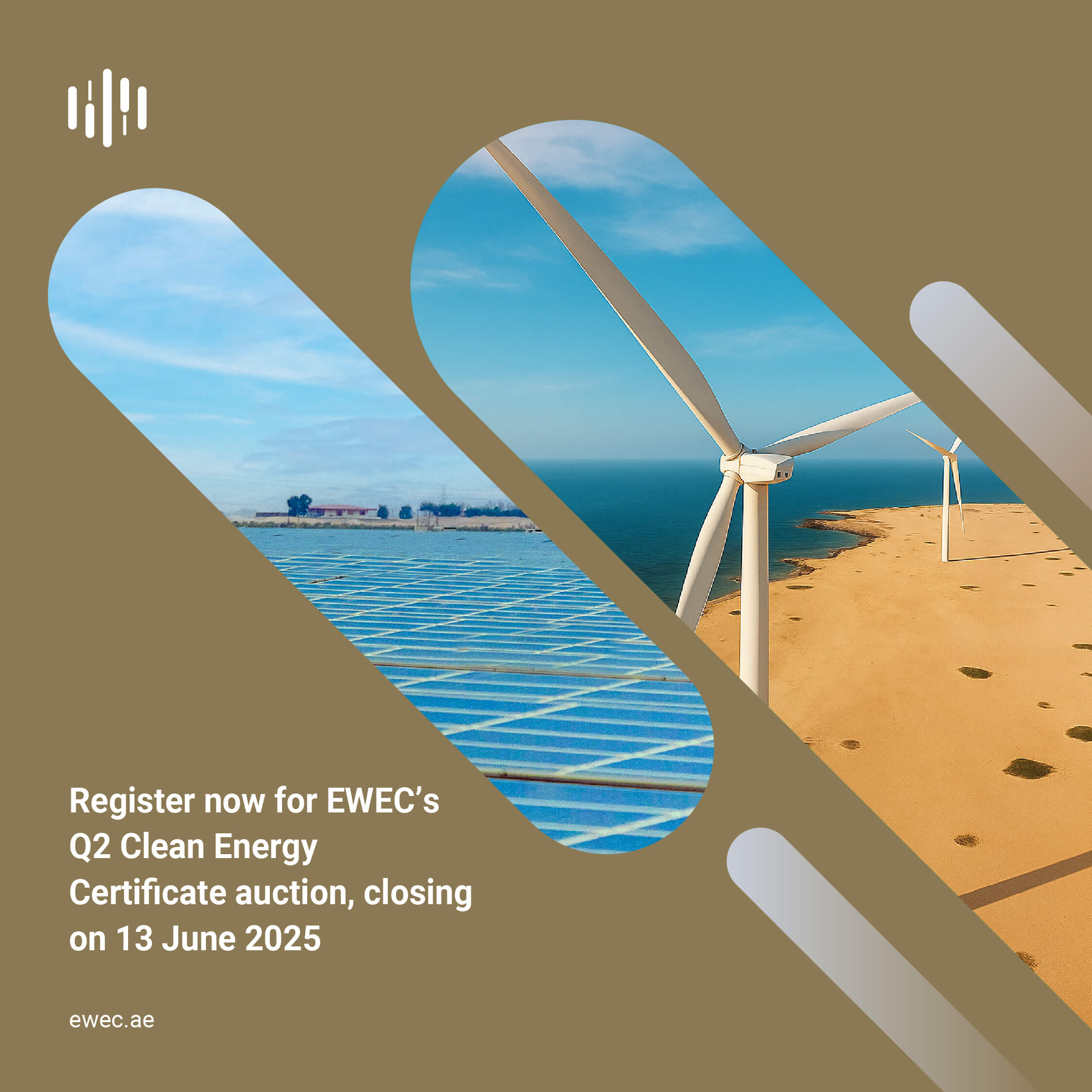 EWEC supplies power and water to the Abu Dhabi region.