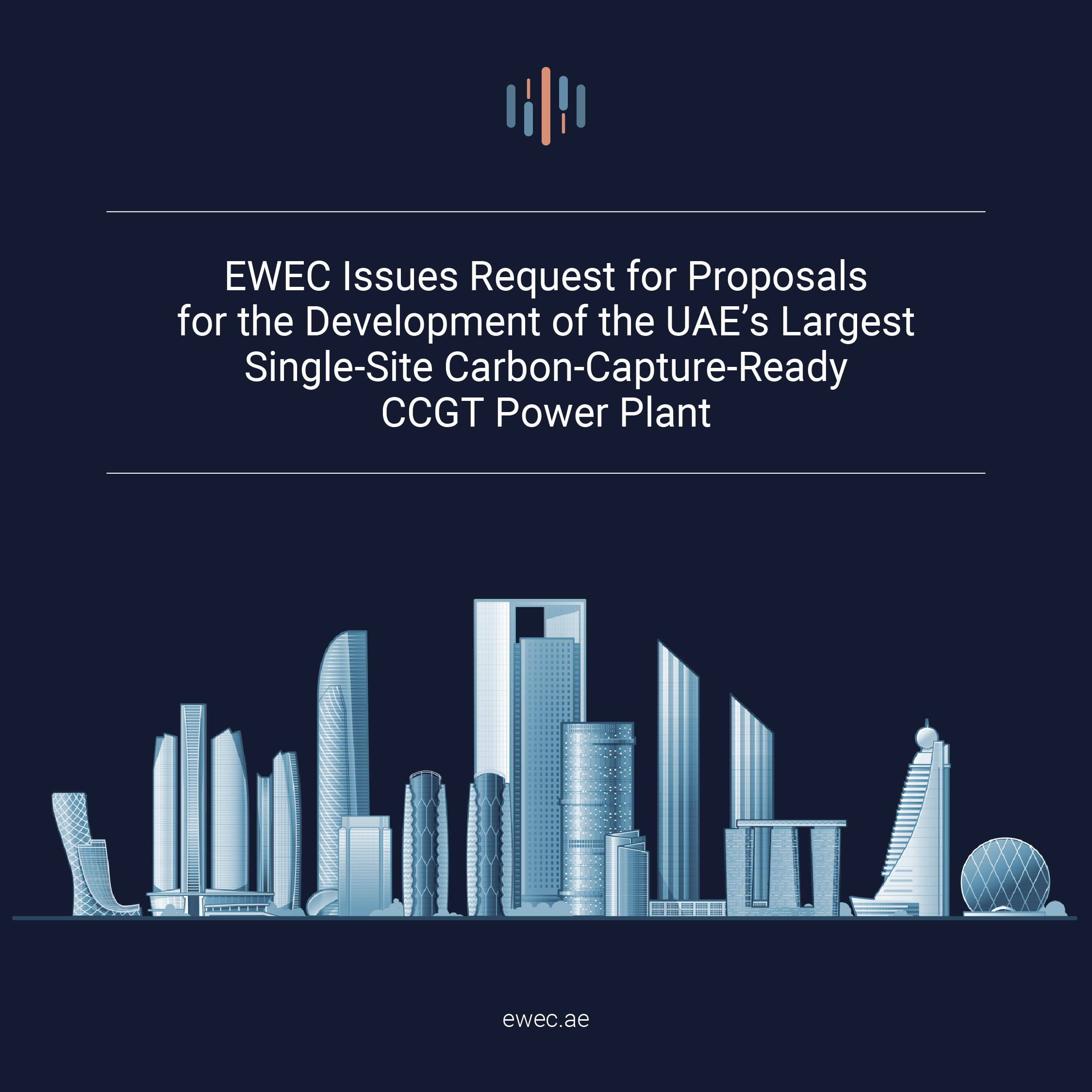 EWEC supplies power and water to the Abu Dhabi region.