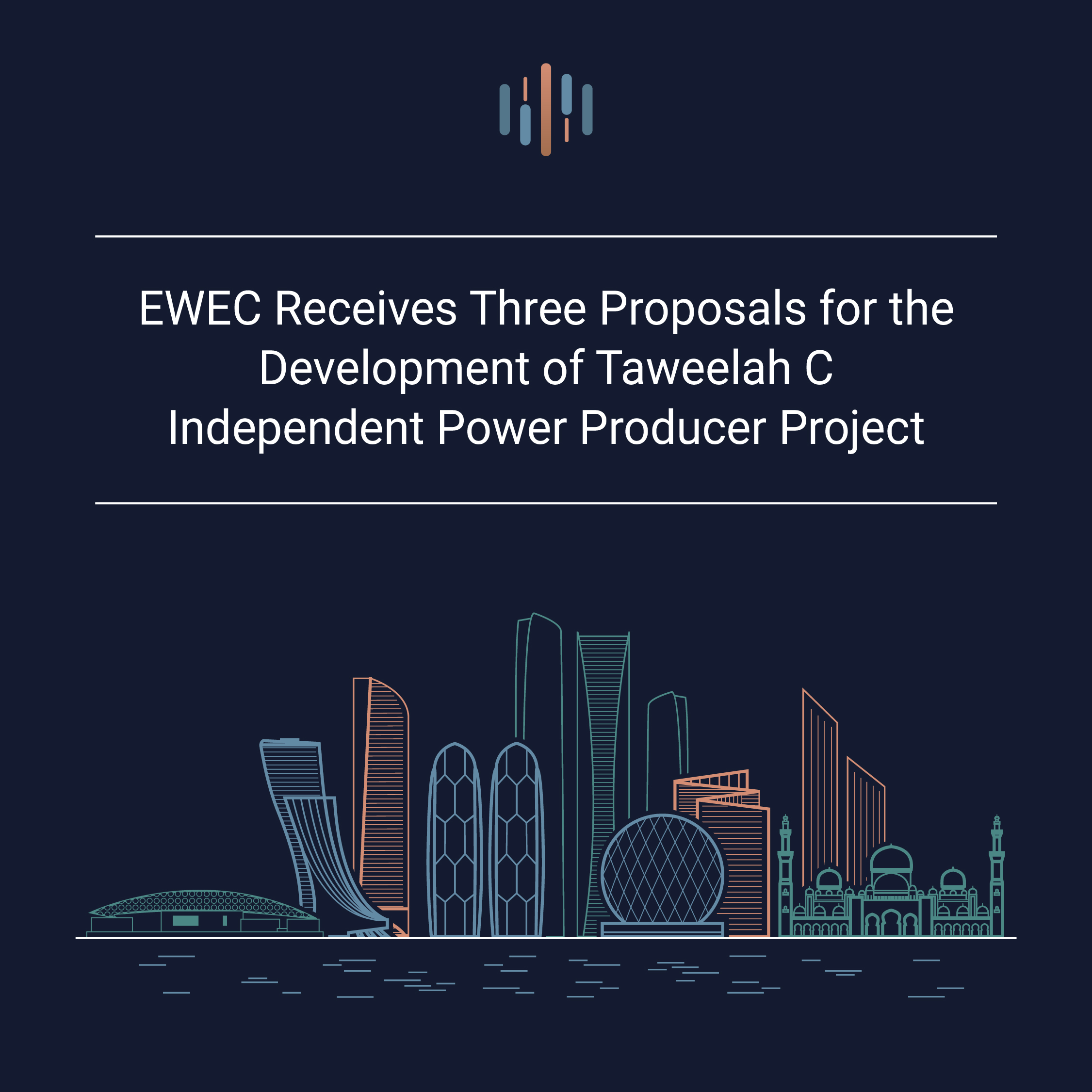 EWEC supplies power and water to the Abu Dhabi region.