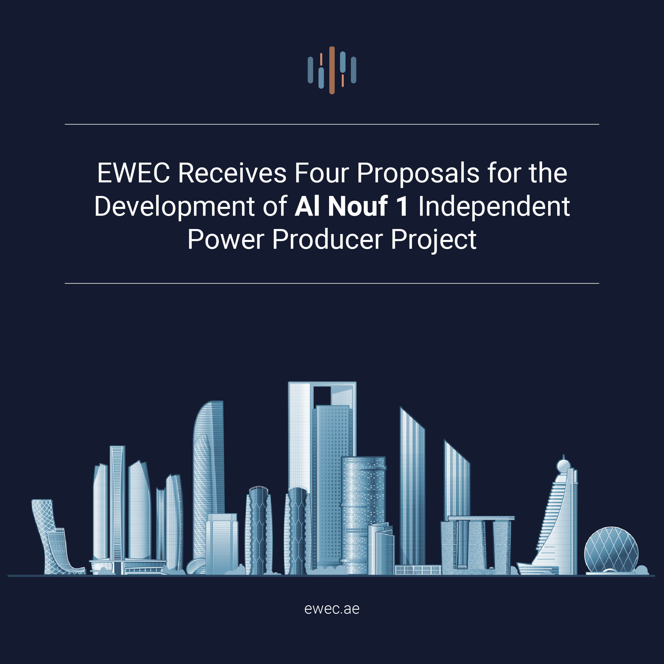 EWEC supplies power and water to the Abu Dhabi region.